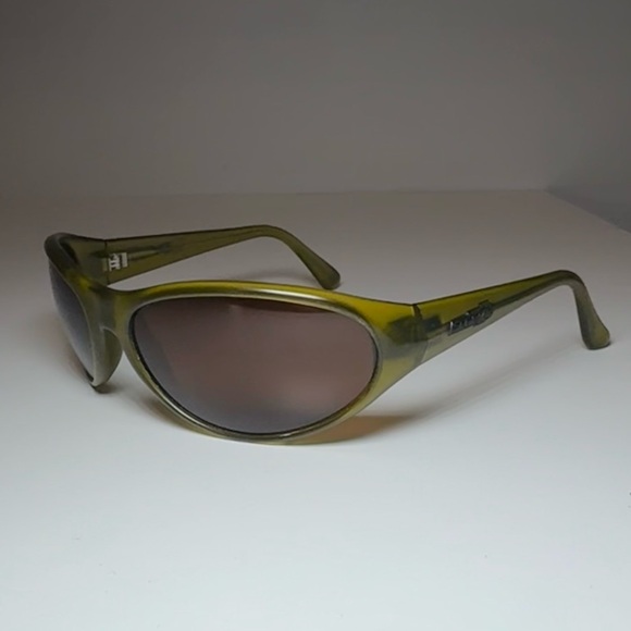 Arnette | Accessories | Vintage 9s Arnette Wrap Green Sunglasses | Poshmark